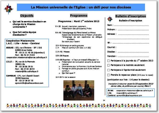 Formations Coopération Missionnaire